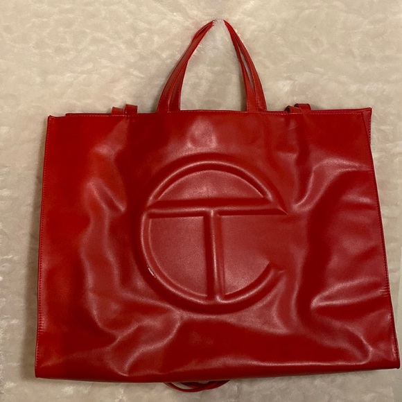 Telfar | Bags | Red Telfar Red Large Shopper | Poshmark